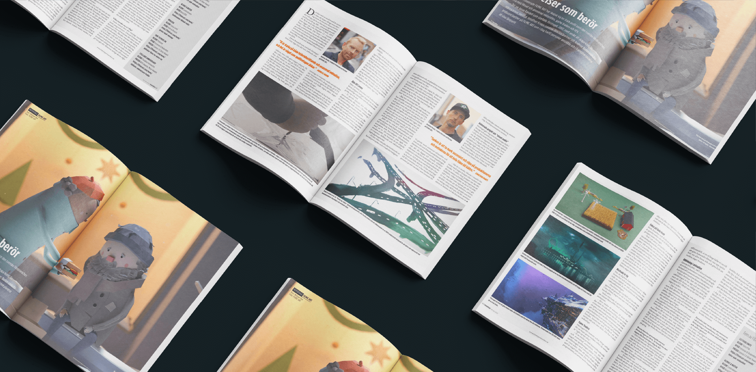 Featured in Monitor Magazine - Filmic Art | Filmic Art